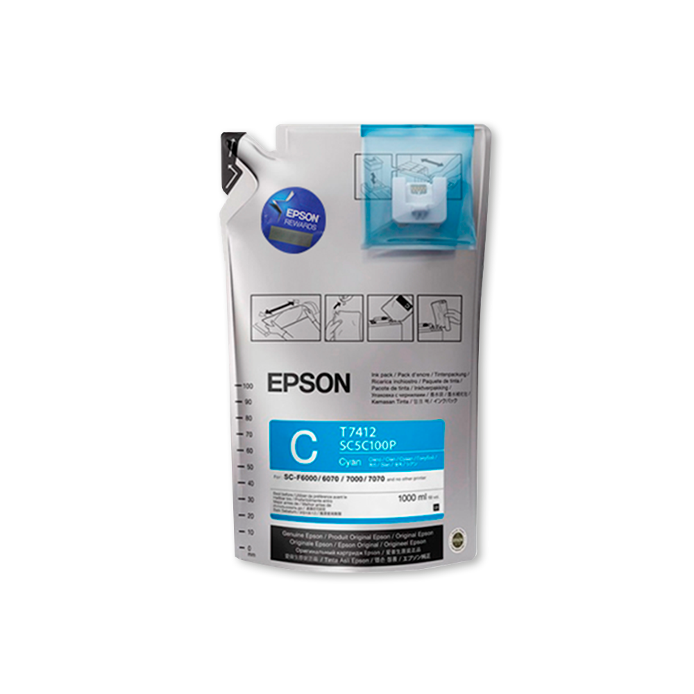Tinta UltraChrome DS Sublimación | CYAN 1000ml – novatexspa